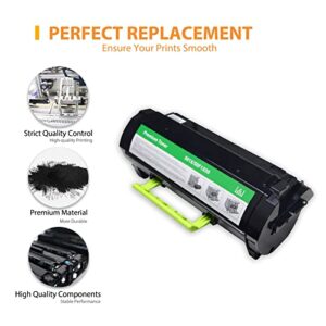 Jmomy 501X 50F1X00 Remanufactured Toner Cartridge Replacement for Lexmark 501X for MS410 MS410dn MS415 MS510 MS510dn MS610 MS610dn Series Printer(10,000 Pages, Black, 1 Pack)