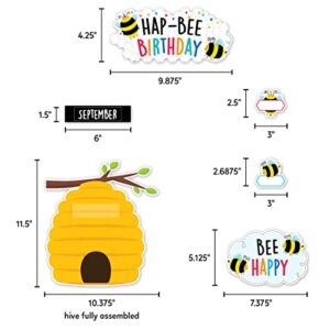 CTP Birthday Bees Mini Bulletin Board Set for Classroom (Creative Teaching Press 10688)