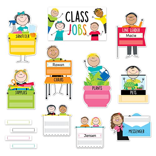 CTP Class Jobs Mini Bulletin Board Set for Classroom (Creative Teaching Press 10689)