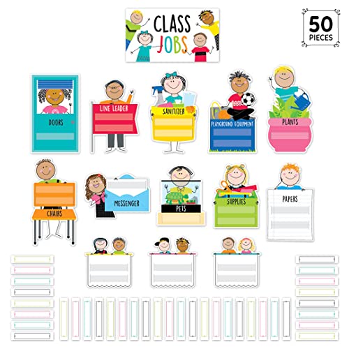 CTP Class Jobs Mini Bulletin Board Set for Classroom (Creative Teaching Press 10689)