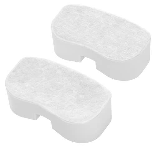 Litebee Cat Water Fountain Filter, 2 Packs Replacement Filters For Litebee Cat Water Fountain, 6 Weeks Set Of Replacement Filters For Ultra Quiet Pet Water Fountain