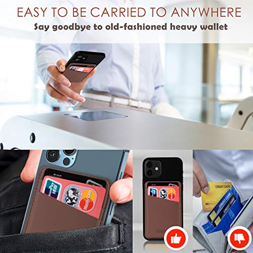 doeboe for Magsafe Wallet, Magnetic Phone Card Holder