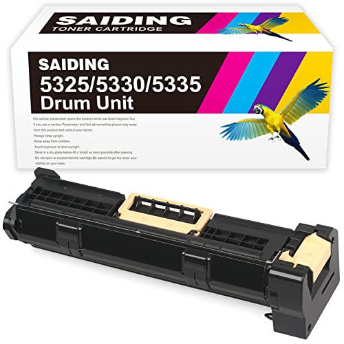 SAIDING Remanufactured Drum Unit Compatible for Xerox 013R00591 Drum Cartridge for Workcentre 5325 5330 5335 Printer (1 Black)