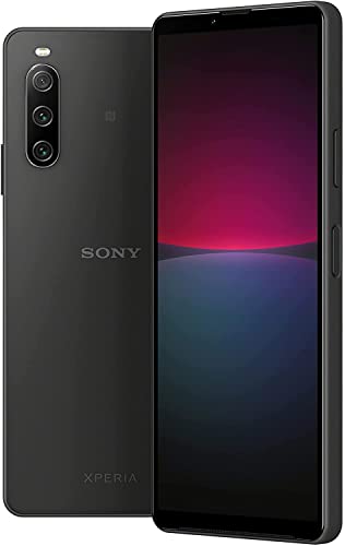 Sony Xperia 10 IV Dual SIM 128GB ROM + 6GB RAM (GSM only | No CDMA) Factory Unlocked 5G Smartphone (Black) - International Version