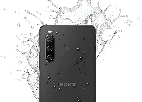 Sony Xperia 10 IV Dual SIM 128GB ROM + 6GB RAM (GSM only | No CDMA) Factory Unlocked 5G Smartphone (Black) - International Version