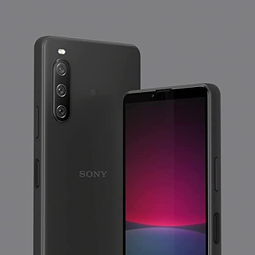 Sony Xperia 10 IV Dual SIM 128GB ROM + 6GB RAM (GSM only | No CDMA) Factory Unlocked 5G Smartphone (Black) - International Version