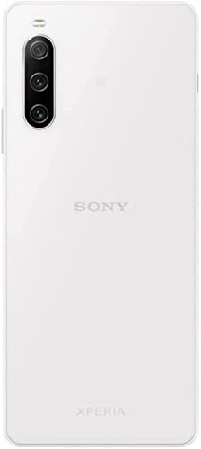 Sony Xperia 10 IV Dual SIM 128GB ROM + 6GB RAM (GSM only | No CDMA) Factory Unlocked 5G Smartphone (White) - International Version