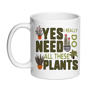 plants lover gifts for women coffee mugs, plant mom mug, plant mug, plant mug for plant lovers, funny plant gifts plant addict coffee mug for plant themed gift for christmas birthday