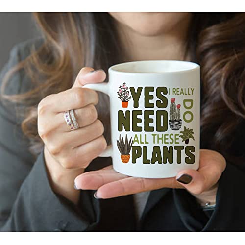 Plants Lover Gifts for Women Coffee Mugs, Plant Mom Mug, Plant Mug, Plant Mug For Plant Lovers, Funny Plant Gifts Plant Addict Coffee Mug for Plant Themed Gift for Christmas Birthday