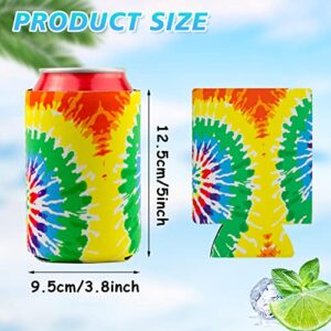 12 Pack Beer Can Coolers Sleeves Neoprene Drink Cooler Sleeves,for Standard 12 Ounce Cans Beer Coolers for Parties, Events or Gift (Classic collocation A)