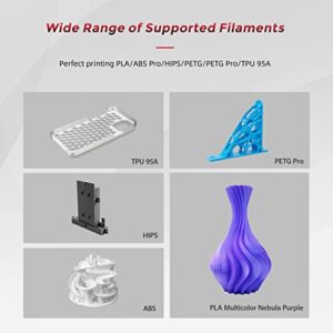 FLASHFORGE 3D Printer Finder 3 Glass Heating Bed with Removable PEI Surface and Magnetic Platform, Fully Assembled, Large FDM 3D Printers with 7.5" x 7.7" x 7.9" Printing Size