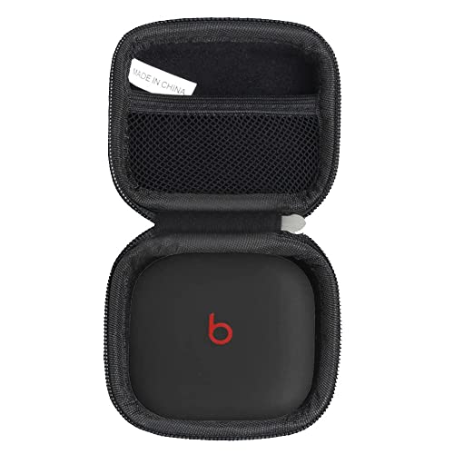 Hermitshell Hard Travel Case for Beats Fit Pro – True Wireless Noise Cancelling Earbuds (Black)