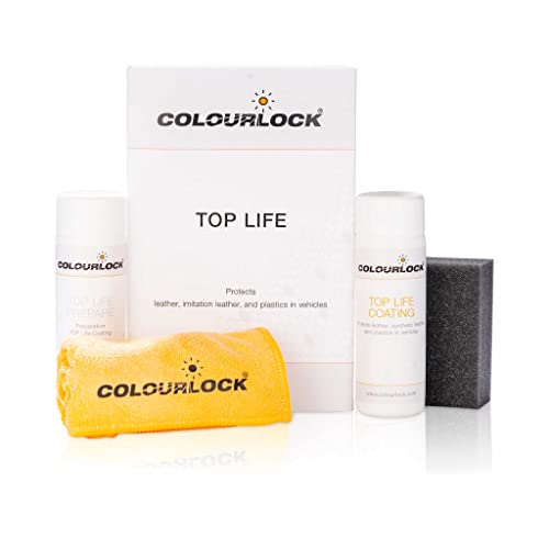 Colourlock Top Life DIY Long-Term Coating for Leather, Synthetic Leather and Plastic Parts/Final Coating for Maximum Surface Protection