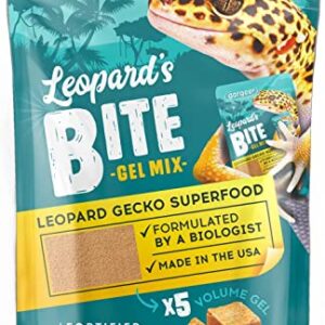 Gargeer Leopard Gecko Food 3oz. Complete Gel Diet for Both Juveniles and Adults. Proudly Made in The USA, Using Premium Ingredients, Fortified Gourmet Formula. Enjoy!!!