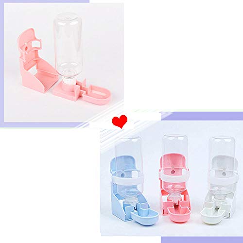 Oncpcare 2Pcs 2Pcs 17oz Water Bottle for Small Animals, Rabbit Water Feeder Water Bowl Bunny Water Dispenser Hanging Automatic Guinea Pig Water Bottle for Cage