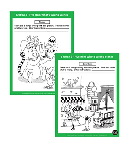 Super Duper Publications | Webber® Big Box of “What’s Wrong with This Picture?” Scenes | Critical Thinking Skills | Speech and Language Resource