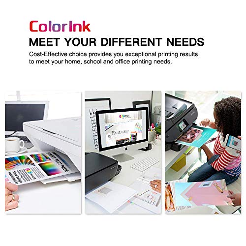 ColorInk PGI-5 CLI-8 Large Capacity Ink Cartridges PGI5 CLI8 New Updated Chips Replacement for Canon PIXMA iP4200 iP4500 iP5200 MP-500 MP-530 MP-830 MP-950 MX-850 (PGBK2,BK2 C2 M2 Y2,Total 10 Pack)