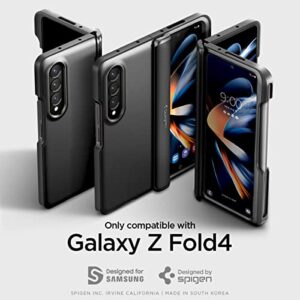 Spigen Slim Armor Pro Pen Edition [Hinge Protection] Designed for Galaxy Z Fold 4 Case (2022) - Black