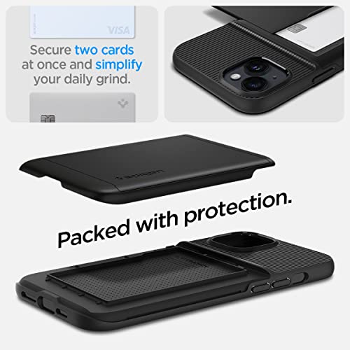 Spigen Slim Armor CS Designed for iPhone 14 Plus Case (2022) - Black