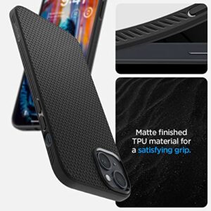 Spigen Liquid Air Armor Designed for iPhone 14 Case (2022) - Matte Black