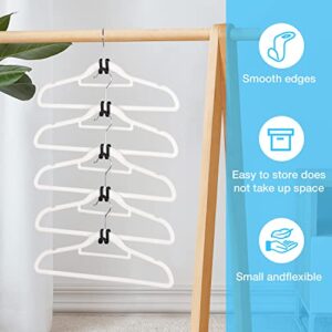 80 PCS Black Clothes Hanger Connector Hooks， Plastic Mini Cascading Hooks Organizer for Stack Clothes Space Saving for Closet Heavy Duty, Black