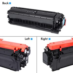 508A Toner Cartridge 4-Pack Replacement for HP 508A 508 M553 Toner Cartridge for HP CF360A CF361A CF362A CF363A Color Enterprise M553 M553n M553dn M553x MFP M577 Printer (Black Cyan Yellow Magenta)