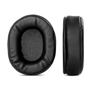 TaiZiChangQin Ear Pads Cushion Memory Foam Replacement Compatible with JVC HA-S90BN HA-S70BT Headphone ( Protein Leather Earpads )