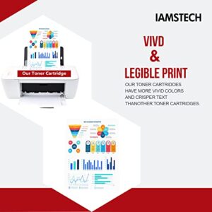 iamstech 057H 057 Toner Compatible with 057H 1-Pack Black High Yield Toner Cartridge Replacement for Canon imageCLASS MF445dw MF448dw MF449dw LBP226dw LBP227dw MF440 MF445 Printer Ink