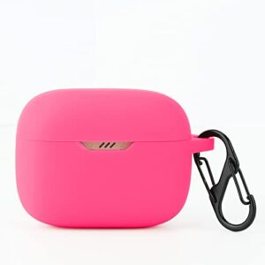 230 NC Case Replacment for JBL Tune 230NC TWS True Wireless Headphone Protective Protector, Pink Silicone Cover Skin Glow in Dark - LEFXMOPHY