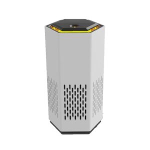 HCCMALL HCC-K01 Mini HEPA USB-C Powered Air Purifier. Ultra Portable (70X70X132mm), Ultra Quiet. Perfect for Travel, In-Car and Desktop