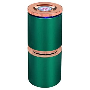 portable air purifier, car air purifier portable purifier smoke, dust and odor air filter, hepa air purifier for car, travel, bedroom, office