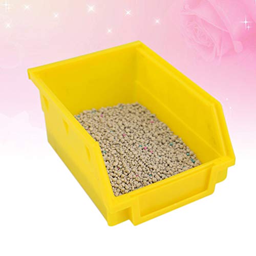 Hamster Dust Bath Pig Litter Boxes Small Hamster Corner Litter Box Rabbit Litter Box Pet Accessories Ferret Toilet for Guinea Pig Hamster Rabbit Ferret Small Animal