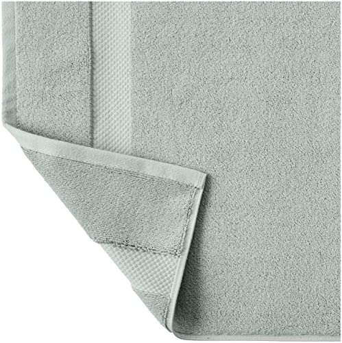 Amazon Aware 100% Organic Cotton Bathroom Bath Mat, Sage Green, 31" L x 20" W