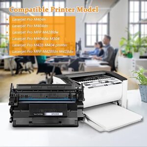 FERUERW 58X Toner Cartridges High Yield（Black 2-Pack） Replacement for paserjet pro M404dn M404n M404dw pro MFP M428fdn M428fdw M428dw M404 M428 Printer Compatible with CF258X CF258A 58X 58A.