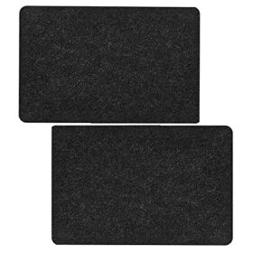 krismya heat resistant mat for air fryer with kitchen appliance sliders function,2 pcs non-slip appliance mat kitchen countertop heat protector mat for air fryer, blender, coffee maker, toaster