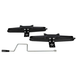 Dumble RV Stabilizer Jacks 2pk Set - 7500lb Adjustable Travel Trailer Scissor Jack Stabilizer Stands for RV and Camper