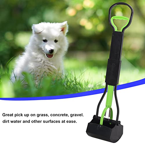 Living Express Pooper Scooper for Large Dogs with Long Handle, Premium and Durable Material for Easy Grass and Gravel Pick Up