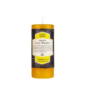 astro magic the sun - curse breaker candle