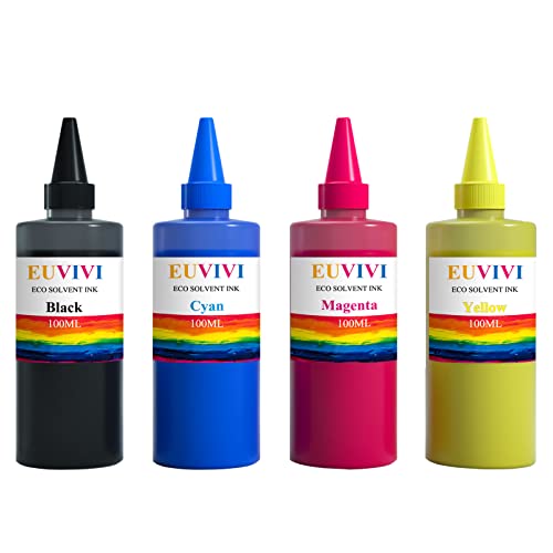 Eco Solvent Ink for Epson ecosolvent Printer WF7710 WF7720 WF7820 ET 2720 ET 2760 ET 2750 ET 4700 ET 2800 ET 2803 ET 2850 ET 15000 Water Based ecosolvent Ink 400ML