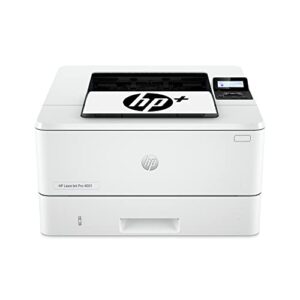 hp laserjet pro 4001dwe,monochrome wireless black & white printer with hp+ smart office features