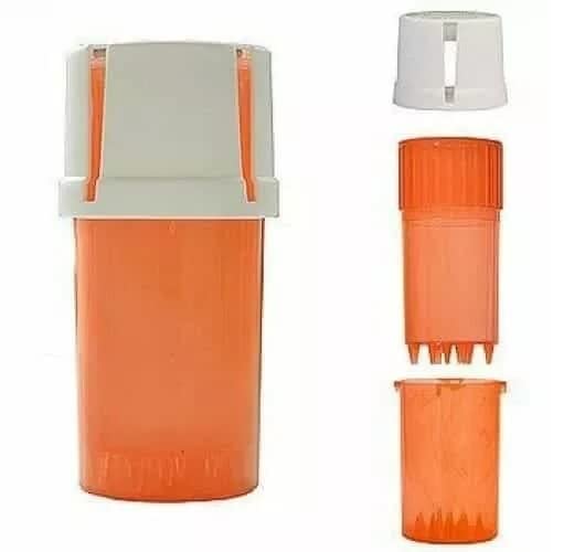 Medtainer Storage Container Orange/White