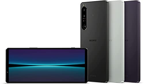 Sony Xperia 1 IV XQ-CT72 5G Dual 256GB 12GB RAM Factory Unlocked (GSM Only | No CDMA - not Compatible with Verizon/Sprint) – White