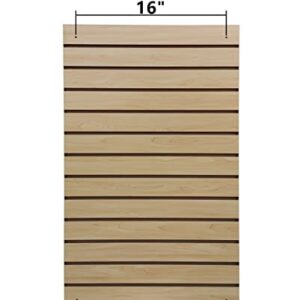 FixtureDisplays® Slatwall Panel Retail Store Display Garage Tool Organizer Cloth Literature 24X40" 11709-1-CLASSIC-NPF