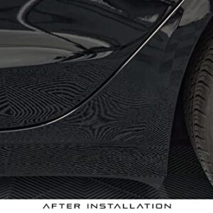 Crystal Shield 2017 - 2023 Tesla Model 3 Rear Rocker Paint Protection Film Kit 8 Mil Thick PPF Clear - Squeegee & Install Gel Accessories Included 10 Year Warranty