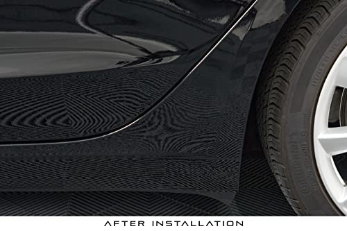 Crystal Shield 2017 - 2023 Tesla Model 3 Rear Rocker Paint Protection Film Kit 8 Mil Thick PPF Clear - Squeegee & Install Gel Accessories Included 10 Year Warranty