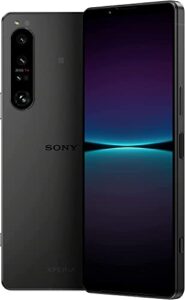 sony xperia 1 iv xq-ct72 5g dual 512gb 12gb ram factory unlocked (gsm only | no cdma - not compatible with verizon/sprint) – black