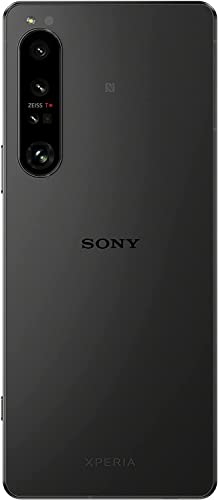 Sony Xperia 1 IV XQ-CT72 5G Dual 512GB 12GB RAM Factory Unlocked (GSM Only | No CDMA - not Compatible with Verizon/Sprint) – Black