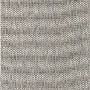 Rugs.com Outdoor Solid Collection Rug – 3' x 5' Light Gray Flatweave Rug Perfect for Entryways, Kitchens, Breakfast Nooks, Accent Pieces