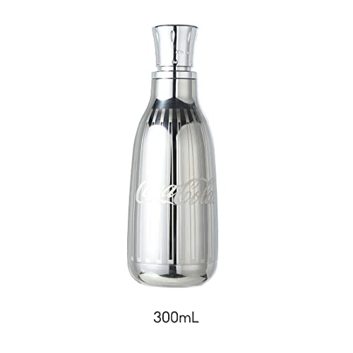 MINISO 10oz White Insulated Water Bottle with Carrier Bag - Stainless Steel Bottle with Adjustable Strap for Gym, Travel, and Sports - Reusable Metal Bottle for Cold or Hot Drinks