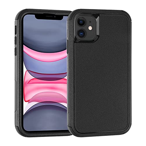 Co-Goldguard for iPhone 11 Case, [Shockproof] [Dropproof] Non-Slip Heavy Duty Phone Case Cover for Apple iPhone 11, 3 in 1 iPhone 11 Protective case, Black